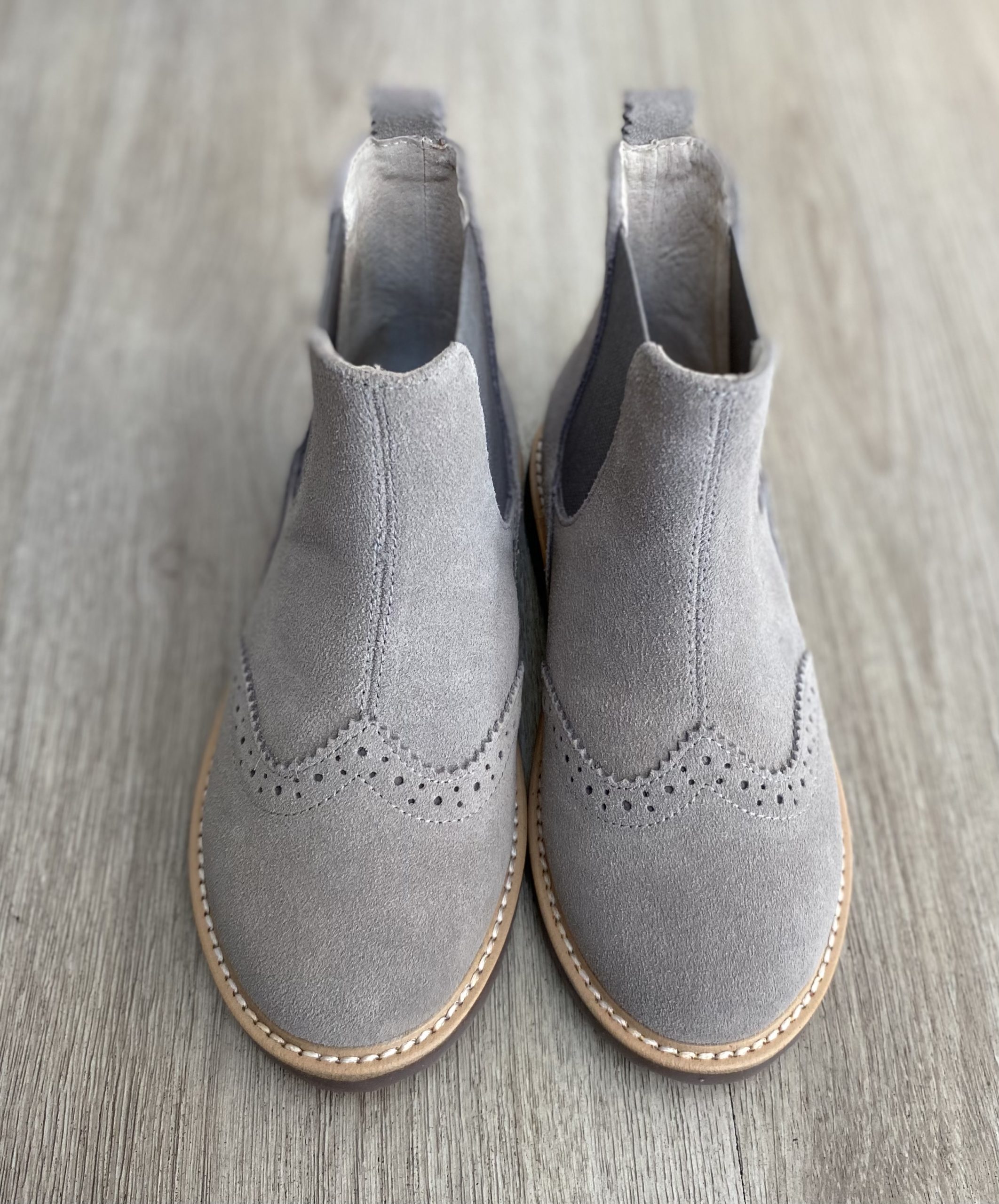 Botines de Gamuza Elástico – Le bouton